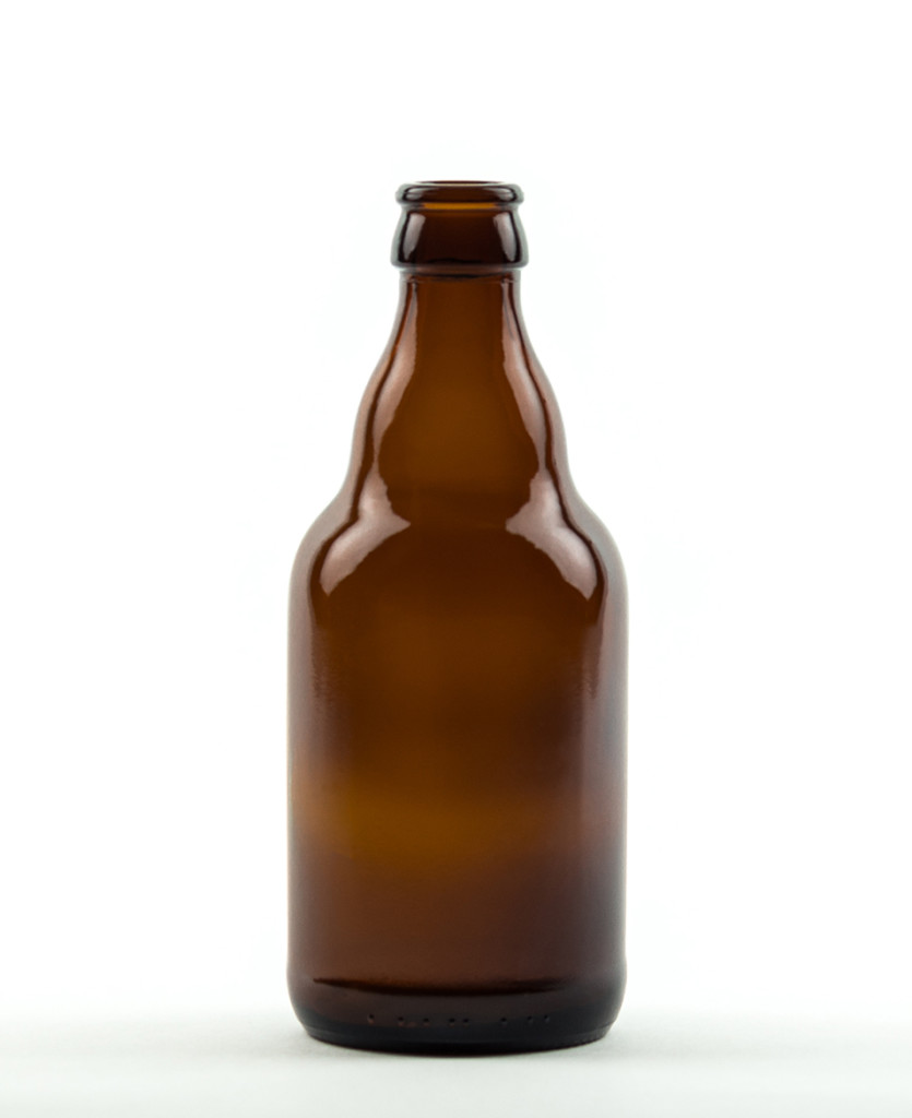 330 ml Steinie CC amber refillable | Hillebrandt Glas