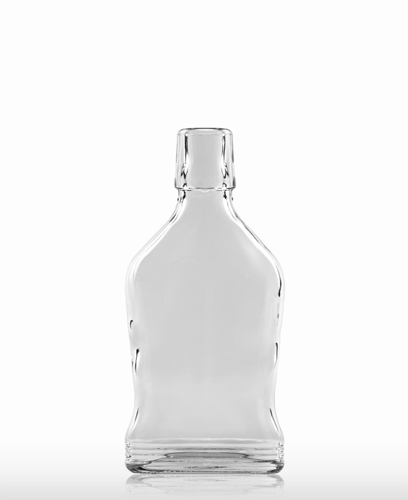 200 ml Taschenflasche BV weiß | Hillebrandt Glas