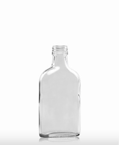 200 ml Taschenflasche PP 28 S weiß | Hillebrandt Glas