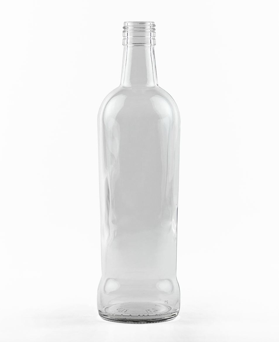 700 ml Conical Spirits Bottle PP 31D flint | Hillebrandt Glas
